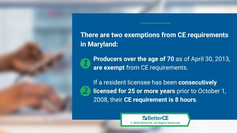 What Are My Maryland Insurance License Requirements? - BetterCE