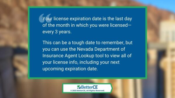 What Are My Nevada Insurance License Renewal Requirements? - BetterCE
