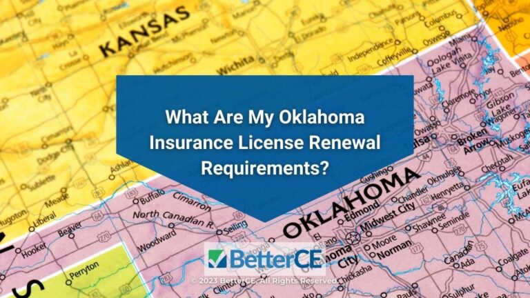 What Are My Oklahoma Insurance License Renewal Requirements? - BetterCE