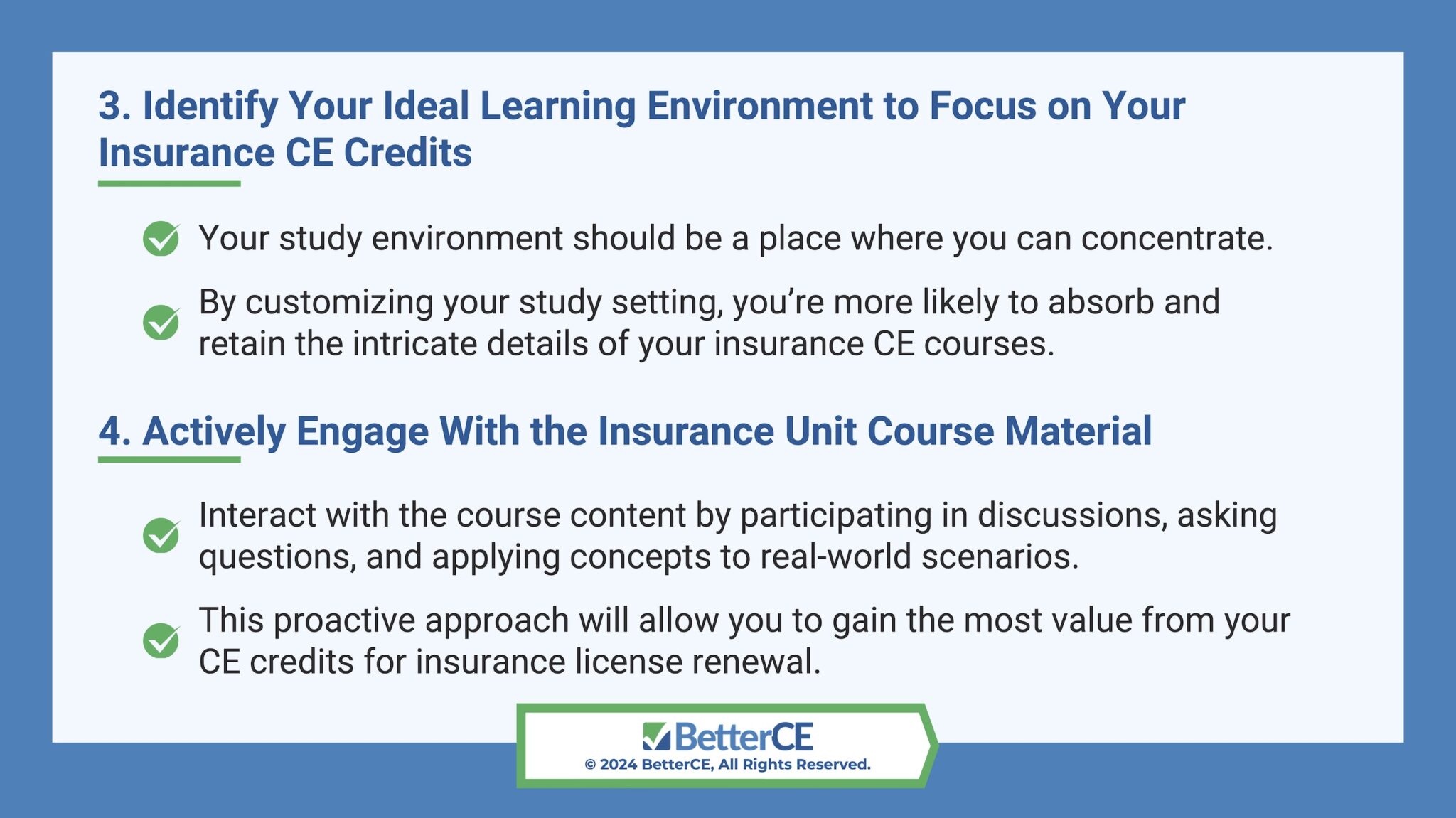 Tips for Successfully Completing Insurance CE Credits - BetterCE