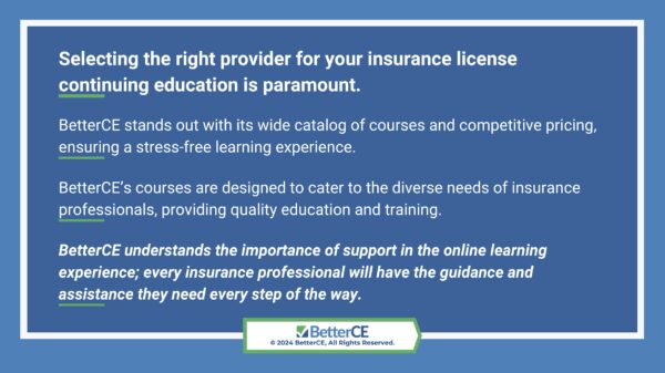 A Guide to Insurance Continuing Education (CE) 2024 - BetterCE