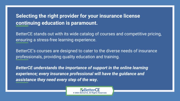 A Guide to Insurance Continuing Education (CE) 2024 - BetterCE