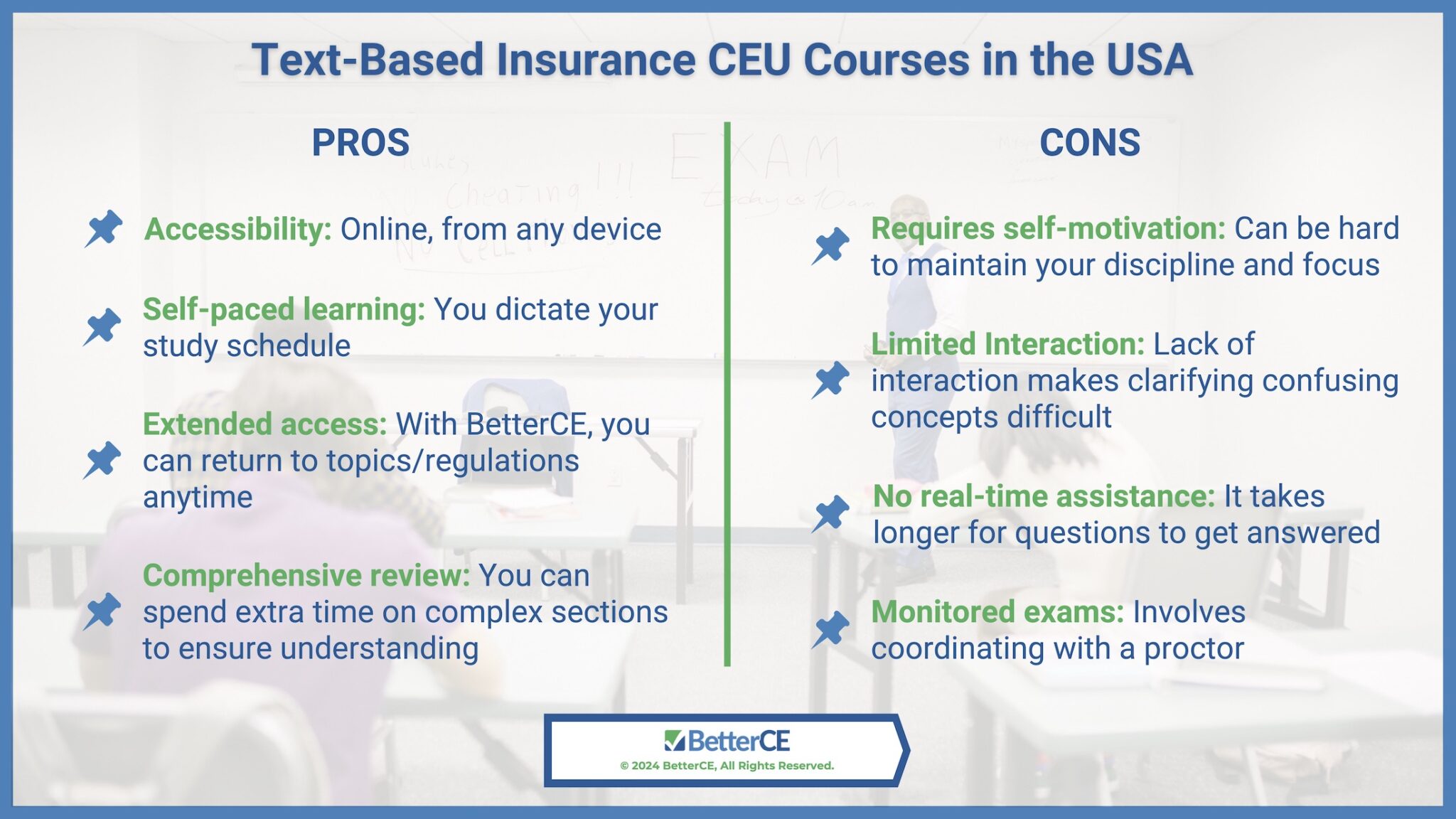 Pros & Cons of Text-Based Insurance CE vs. Insurance CE Webinars