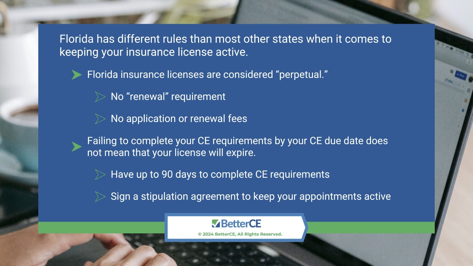 What Happens if I Don't Complete My Florida Insurance CE by Due Date?