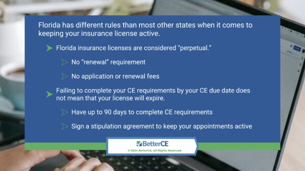 What Happens if I Don't Complete My Florida Insurance CE by Due Date?